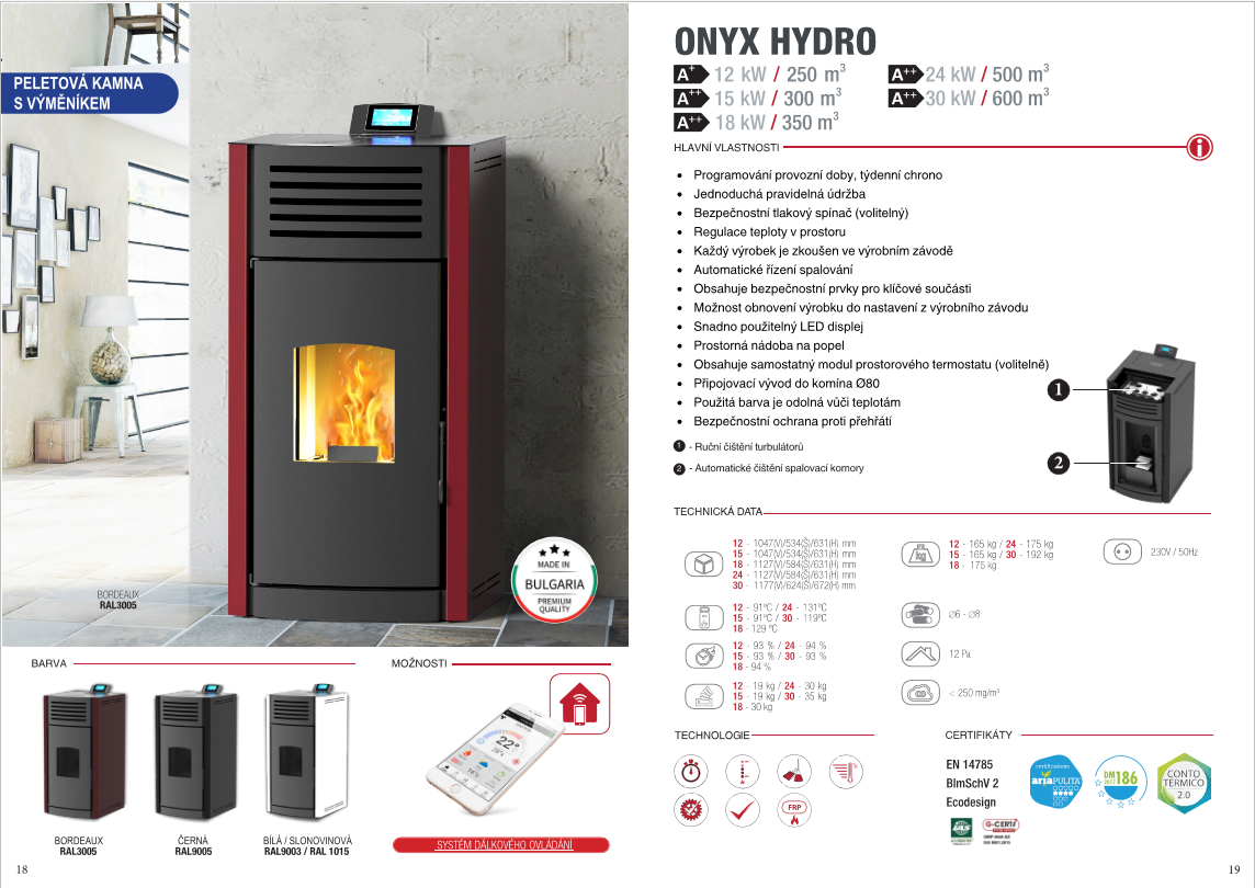 🔥 Onyx Hydro Auto 15 kW - Rolig.cz