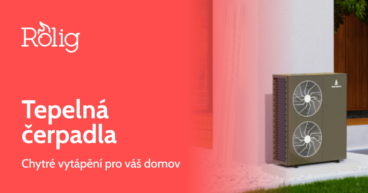 🔥 Tepelná čerpadla - ekologické vytápění - Rolig.cz